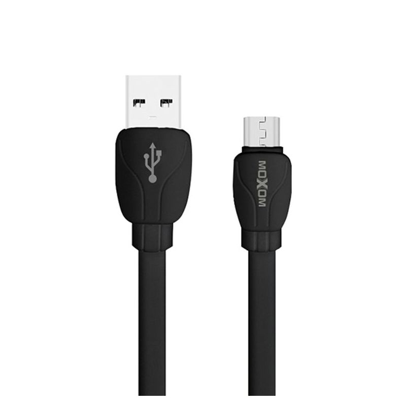 USB data kabal Moxom MX-CB18 microUSB 1m crni