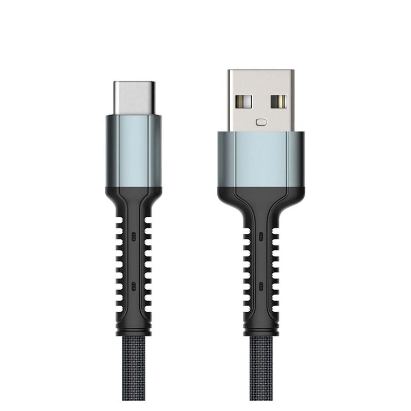USB data kabal LDNIO LS64 Type C 2m sivi