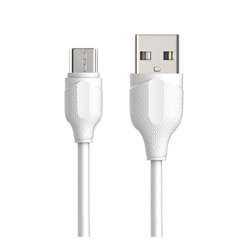 USB data kabal LDNIO LS372 microUSB 2m beli