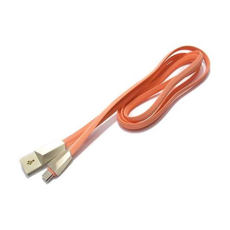 USB data kabal LDNIO LS26 microUSB 1m roze