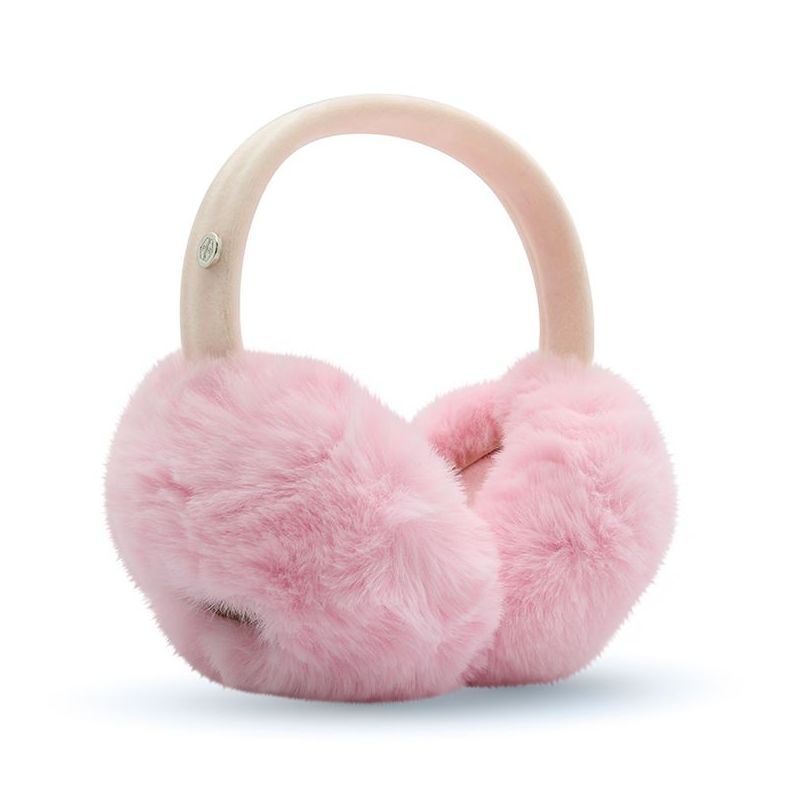 Slusalice Earmuff QL408 Bluetooth roze