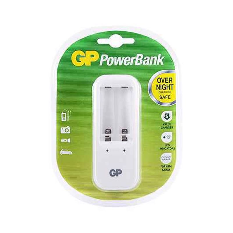 Punjac standardni PowerBank PB410GS-2UE1 za 2 baterije GP