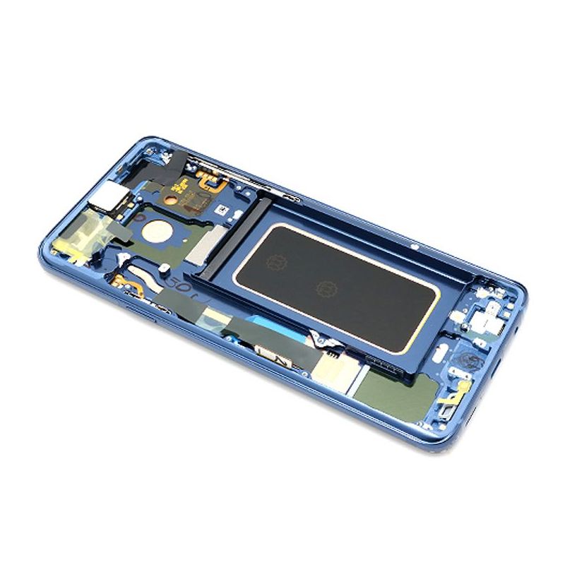 LCD za Samsung G965F Galaxy S9 Plus + touchscreen + frame blue Full ORG (GH97-21691D)