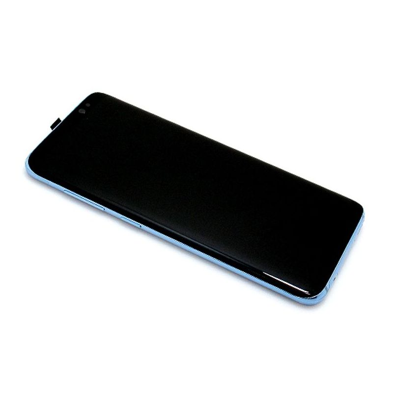 LCD za Samsung G950F Galaxy S8 + touchscreen + frame blue (GH97-20457D) Full ORG