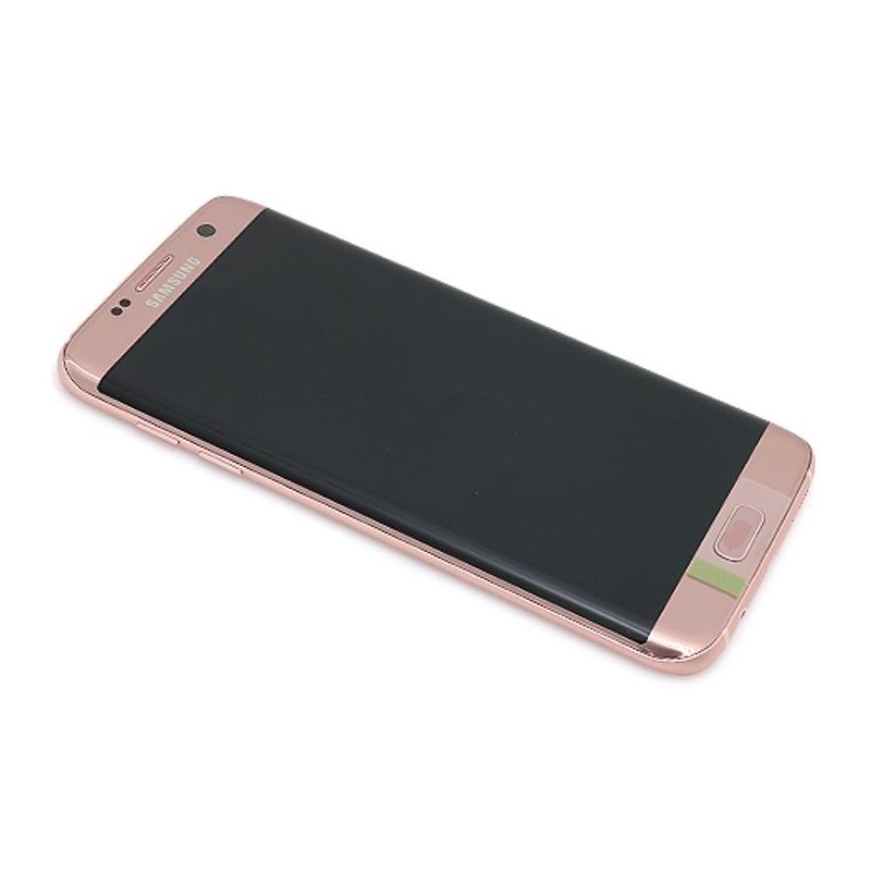 LCD za Samsung G935 Galaxy S7 Edge + touchscreen + frame pink Full ORG