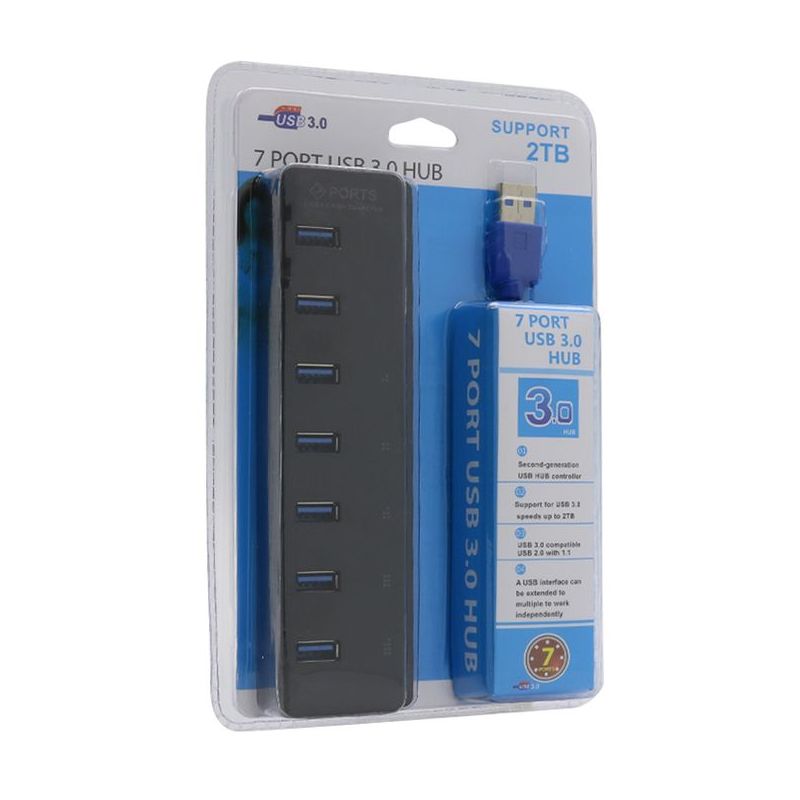 Hub USB 3.0 sa 7 portova 1817 crni