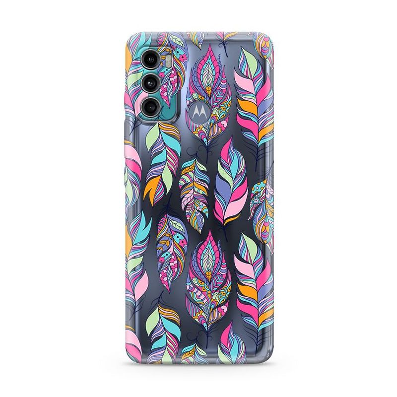 Futrola ULTRA TANKI PRINT CLEAR za Motorola Moto G40/Moto G60 ND0099