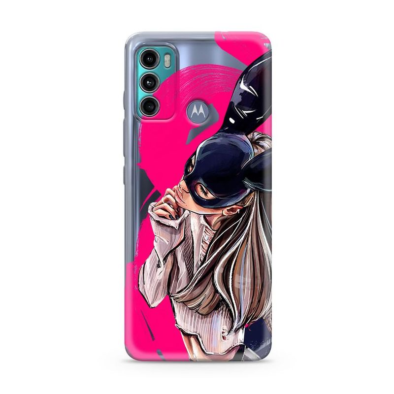 Futrola ULTRA TANKI PRINT CLEAR za Motorola Moto G40/Moto G60 ND0097