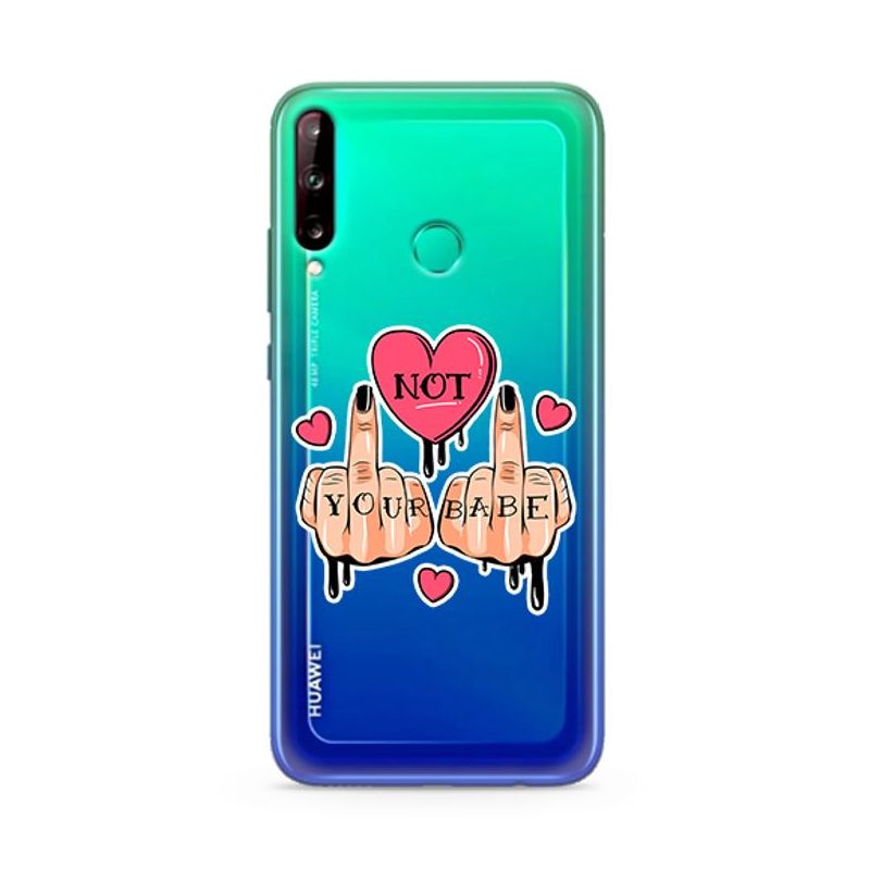 Futrola ULTRA TANKI PRINT CLEAR za Huawei P40 Lite E ND0093