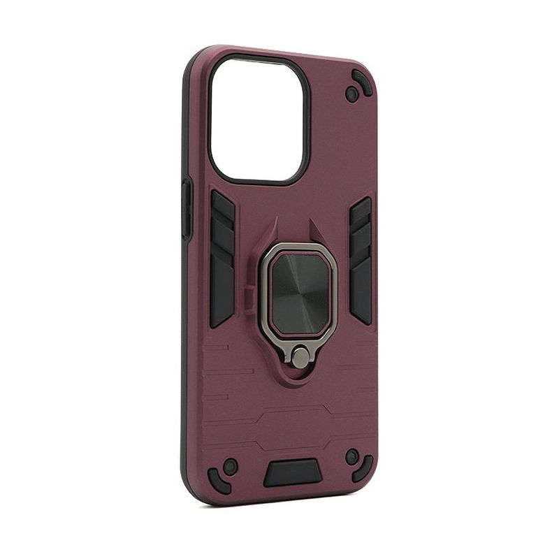 Futrola Square ring za Iphone 13 Pro (6.1) bordo