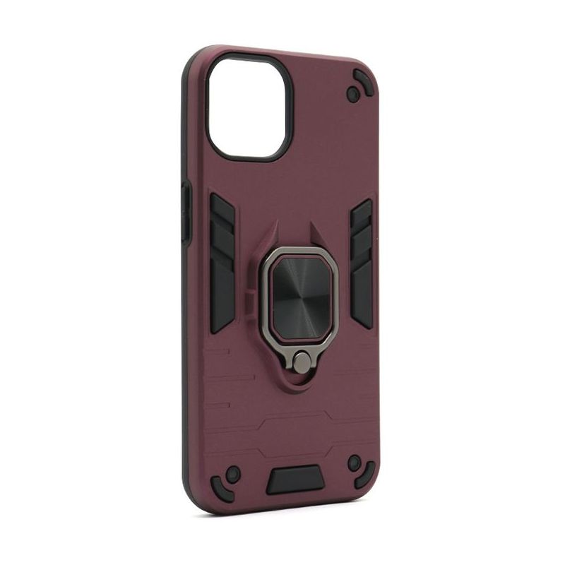 Futrola Square ring za Iphone 13 (6.1) bordo