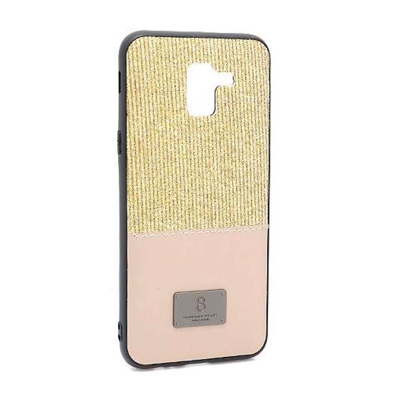 Futrola Sparkling Half za Samsung J600F Galaxy J6 2018 zlatna