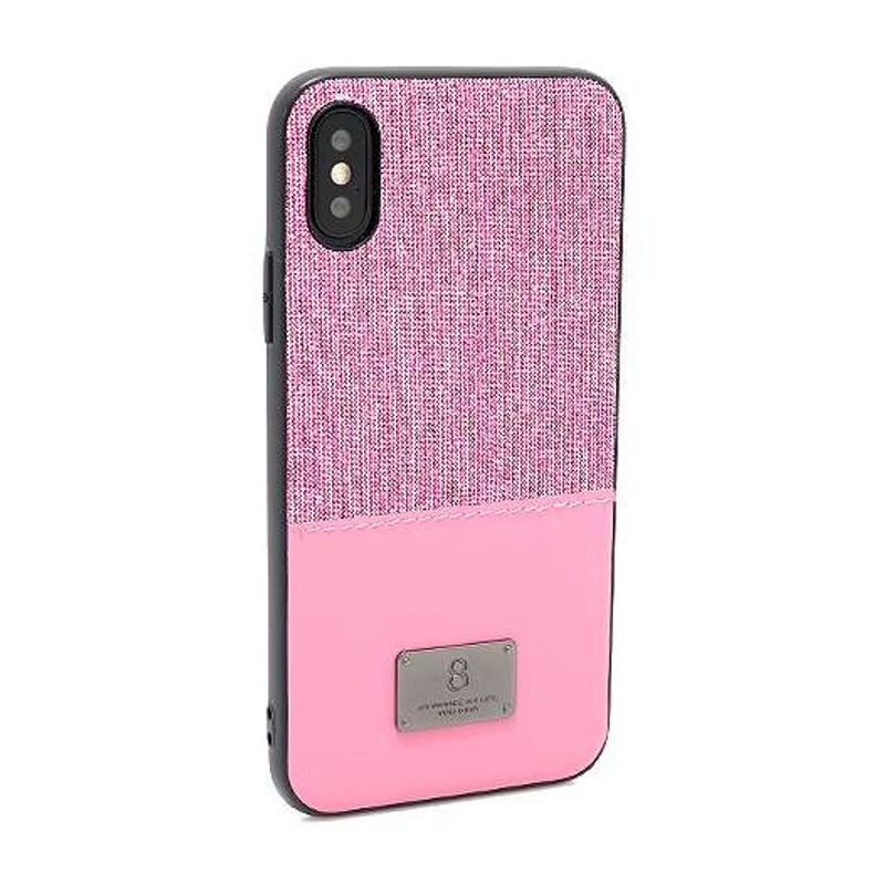 Futrola Sparkling Half za Iphone X/XS roze