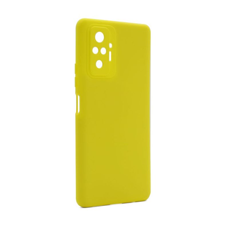 Futrola Soft Silicone za Xiaomi Redmi Note 10 Pro/Note 10 Pro Max zuta