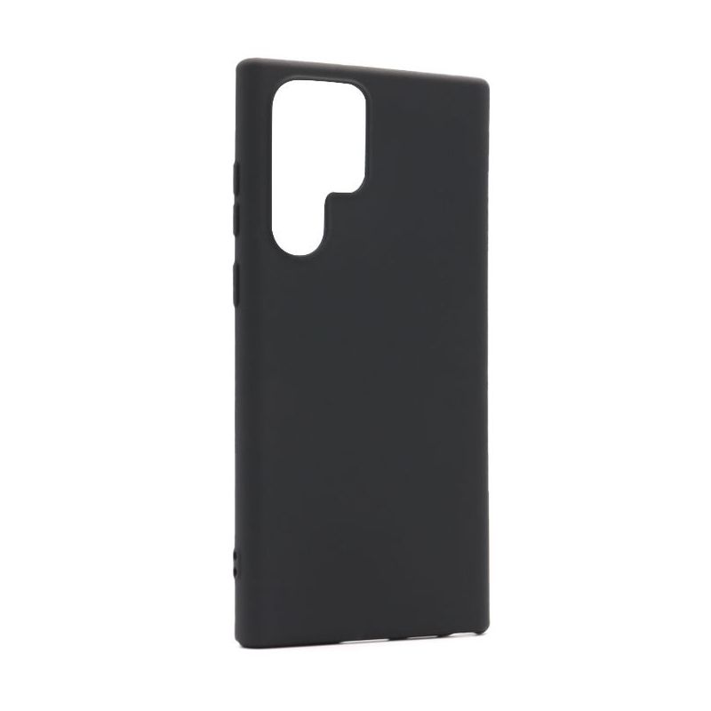 Futrola Soft Silicone za Samsung Galaxy S22 Ultra crna