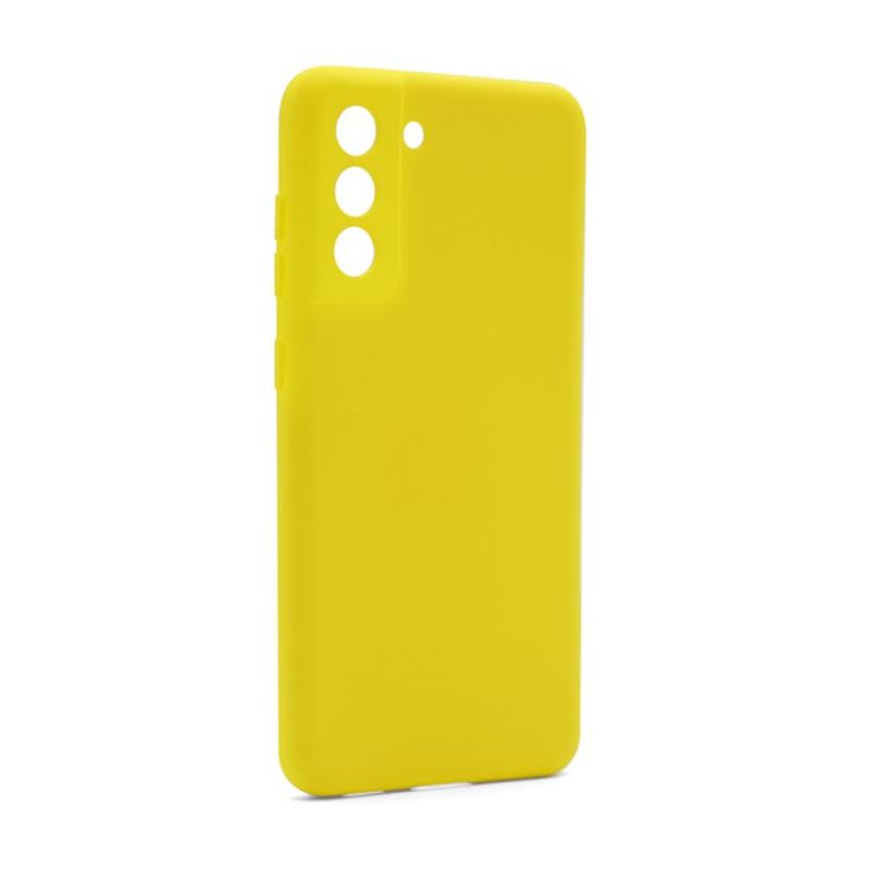 Futrola Soft Silicone za Samsung G990B Galaxy S21 FE zuta