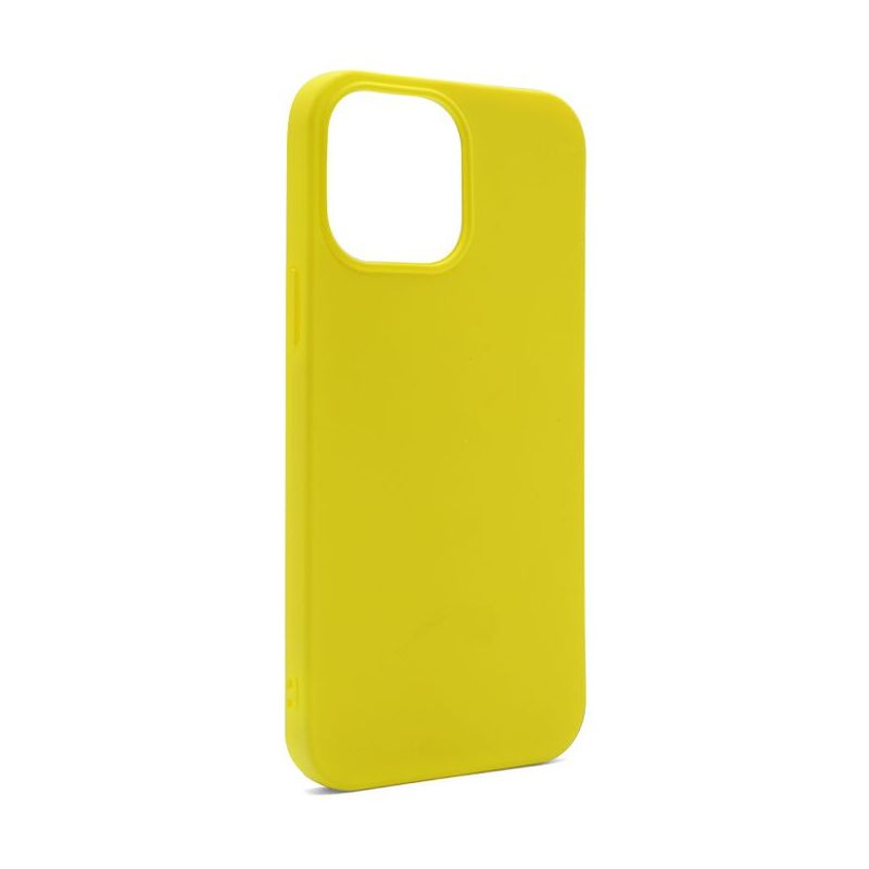 Futrola Soft Silicone za Iphone 13 Pro Max (6.7) zuta