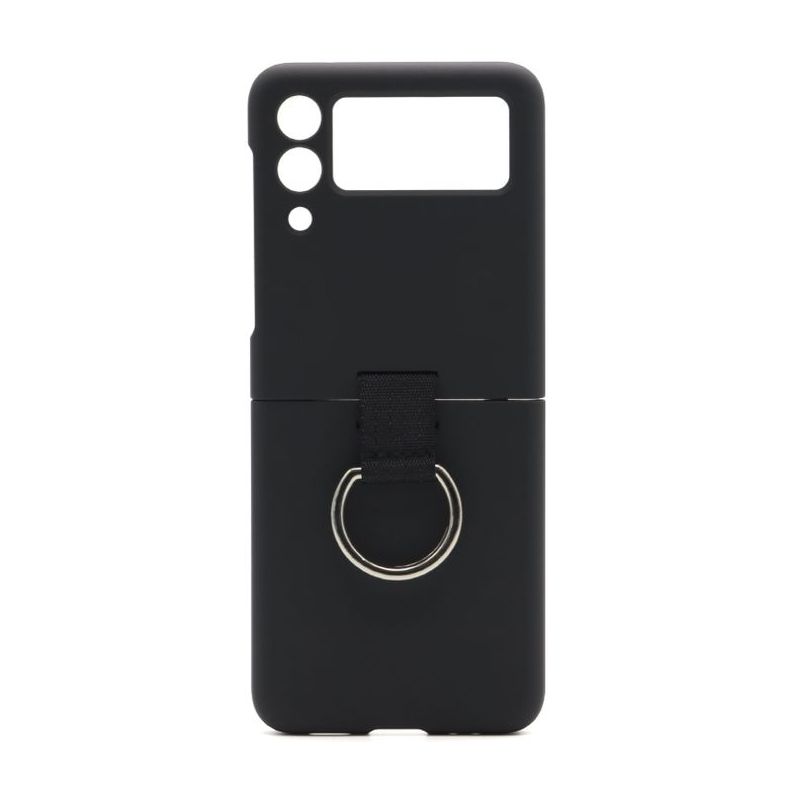 Futrola Smooth Color fold za Samsung F711B Galaxy Z Flip3 crna mat