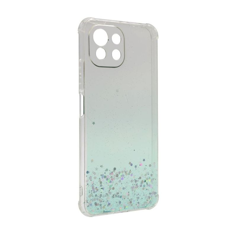 Futrola Simple Sparkle za Xiaomi Mi 11 Lite tirkizna