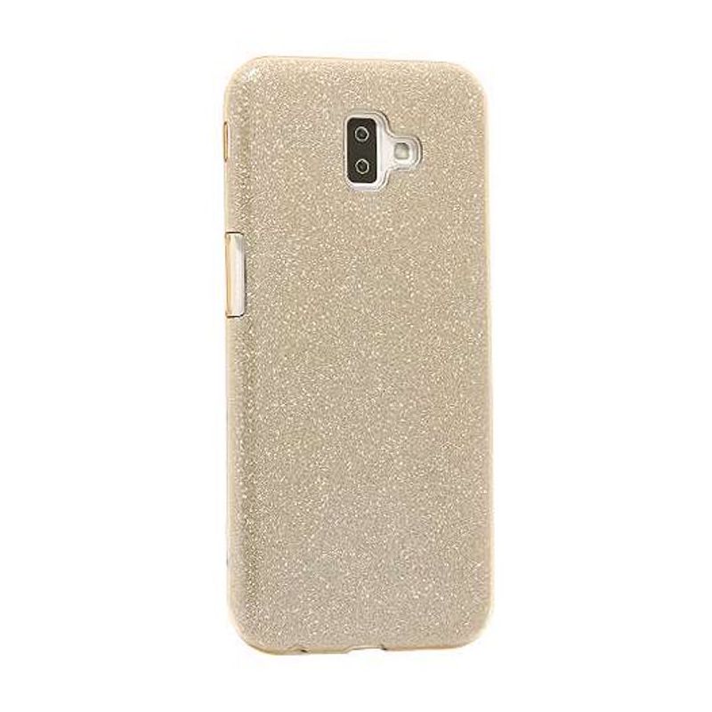 Futrola silikon GLITTER SHOW YOURSELF za Samsung J610F Galaxy J6 Plus zlatna