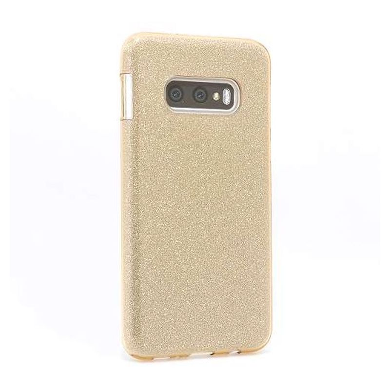Futrola silikon GLITTER SHOW YOURSELF za Samsung G970F galaxy S10e zlatna
