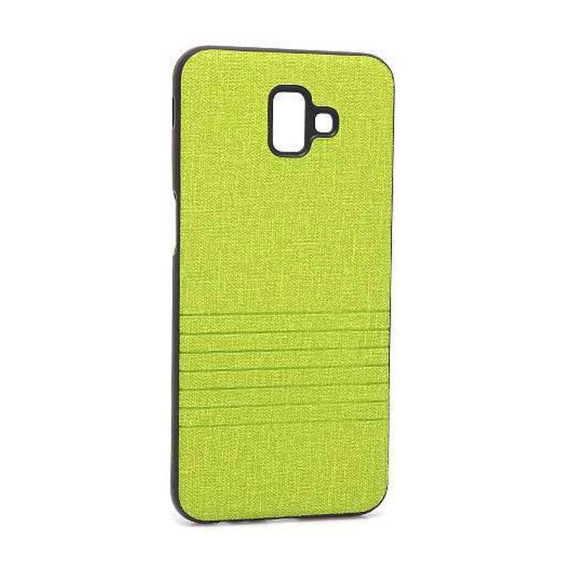 Futrola silikon Embossed za Samsung J610F Galaxy J6 Plus zelena