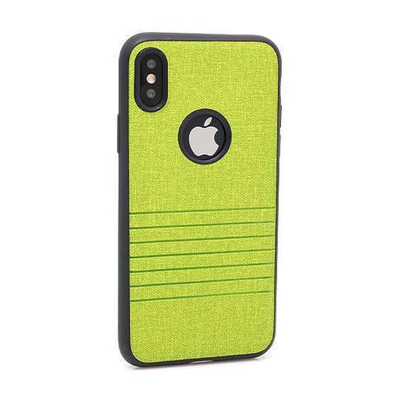 Futrola silikon Embossed za Iphone X zelena