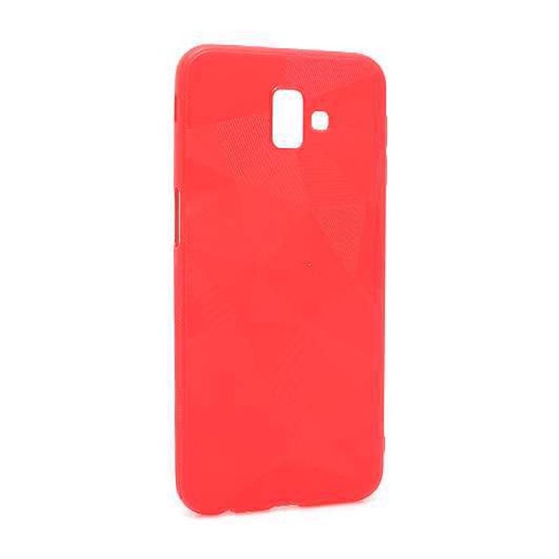Futrola silikon 3D SHAPE za Samsung J610F Galaxy J6 Plus crvena