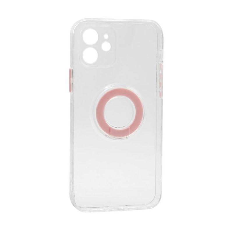 Futrola RING CASE TPU za Iphone 12 (6.1) roze