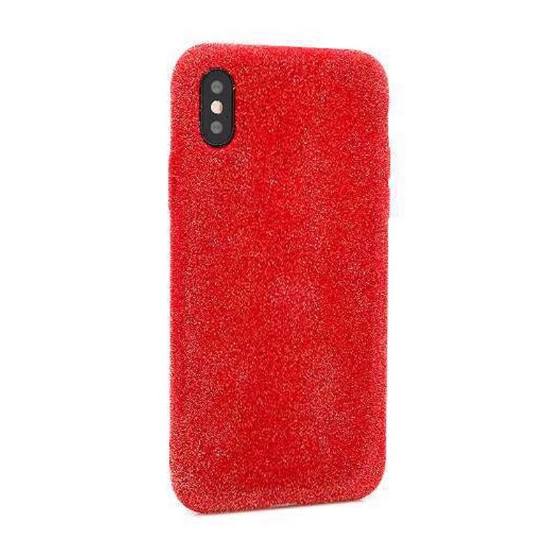 Futrola Peluche za Iphone X/XS crvena