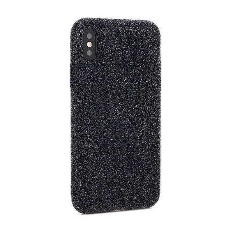 Futrola Peluche za Iphone X/XS crna