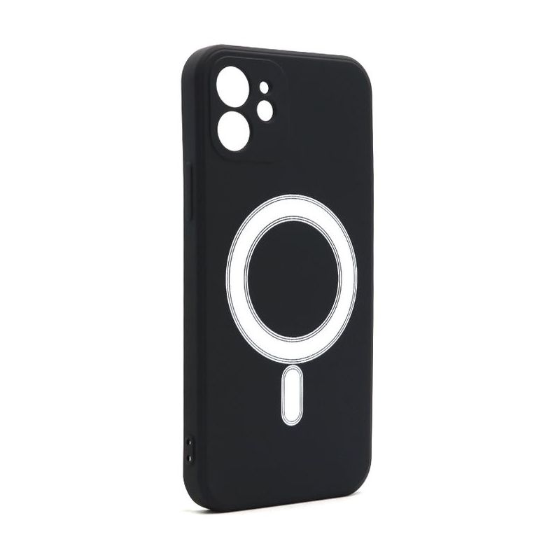 Futrola Magnetic connection colorful za Iphone 12 (6.1) crna