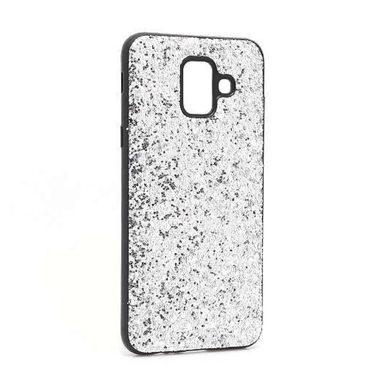 Futrola Glittering za Samsung A600F Galaxy A6 2018 srebrna