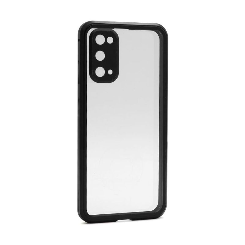 Futrola Full Cover magnetic frame za Samsung G980F Galaxy S20 crna model 1