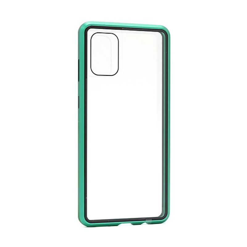 Futrola Full Cover magnetic frame za Samsung A715F Galaxy A71 zelena