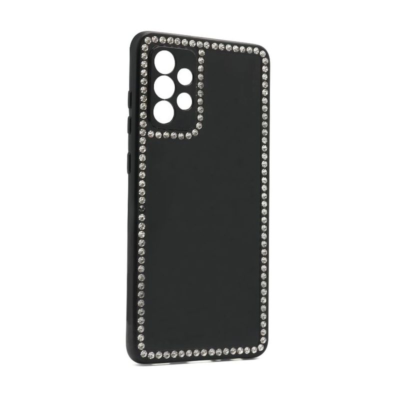 Futrola Diamond Frame za Samsung A525F/A526B/A528B Galaxy A52 4G/A52 5G/A52s 5G crna
