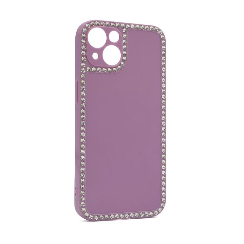 Futrola Diamond Frame za Iphone 13 (6.1) lila