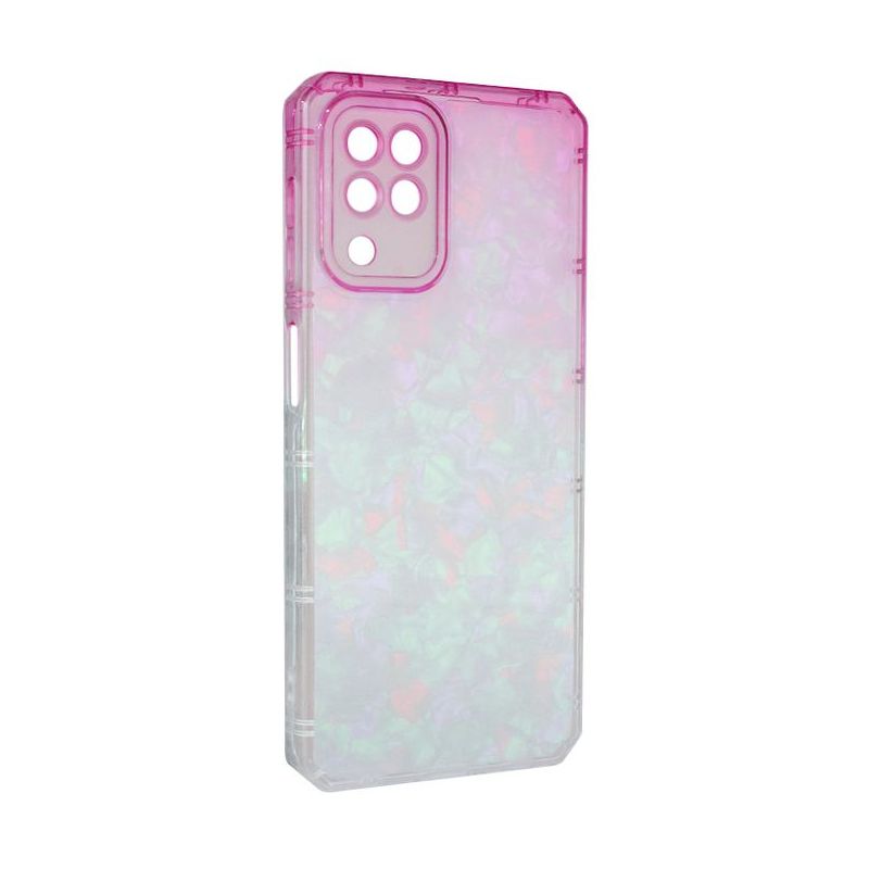 Futrola Crystal ombre za Samsung A225F Galaxy A22 4G roze