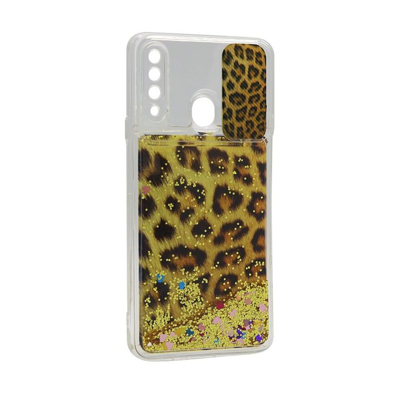 Futrola Cam Shield Liquid za Samsung A207F Galaxy A20s Leopard