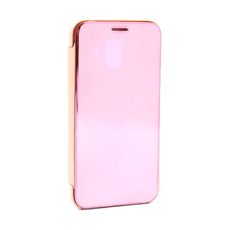 Futrola BI FOLD CLEAR VIEW za Samsung J260F Galaxy J2 Core roze