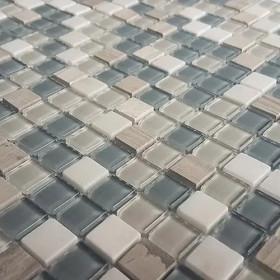 Pločice mozaik staklo kamen Island
