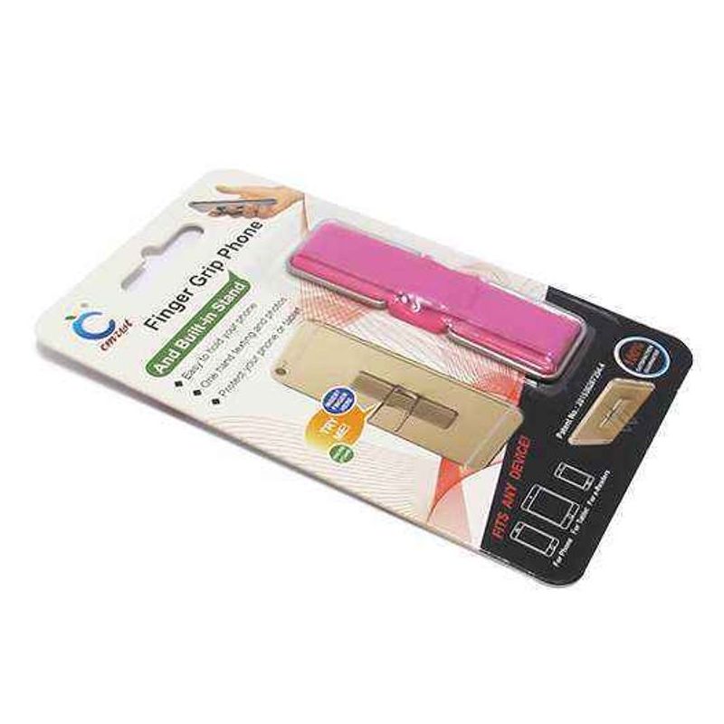 Drzac za mobilni/tablet finger grip pink