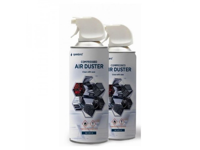 CK-CAD-FL400-01 Gembird Compressed air duster 400ml