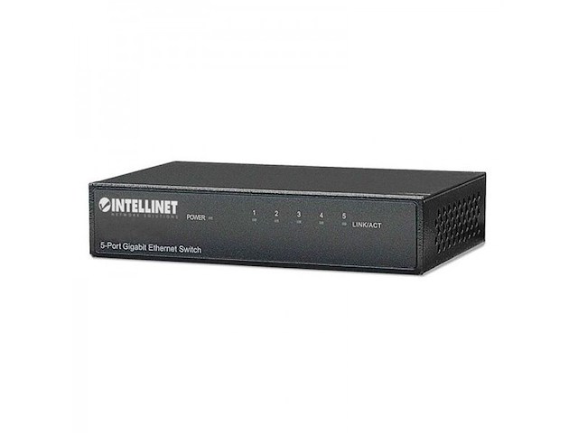 Intellinet Switch 5-Port Neupravljiv Gigabit Ethernet 530378