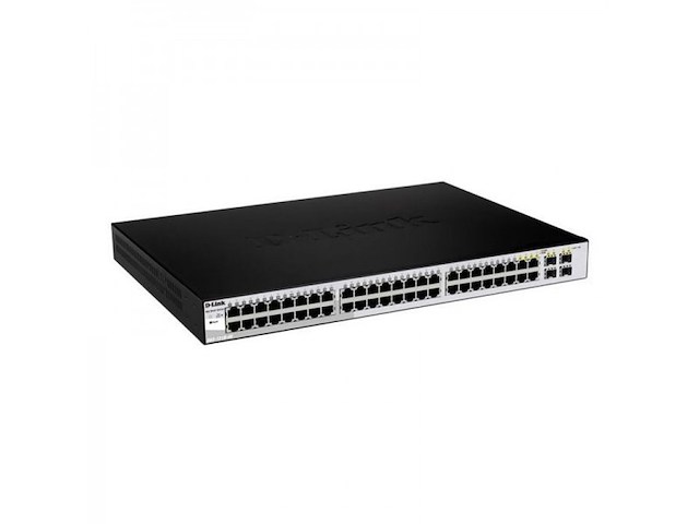 D-Link Switch 48-Port Gigabit Smart Managed 4xSFP DGS-1210-48