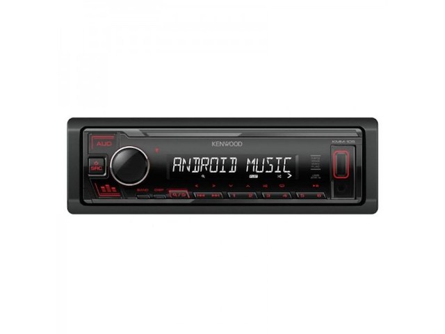 Auto radio Kenwood KMM-105RY FM, USB, 3,5mm, 4x45W