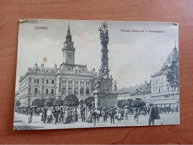 Razglednica Novi Sad : Gradska kuća, 1913.