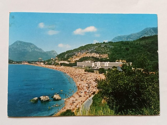 Sutomore - Plaža - Crna Gora - Putovala 1986.g -