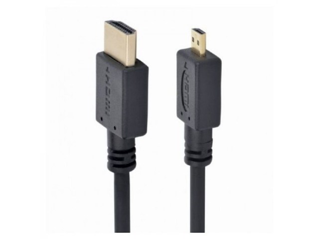 CC-HDMID-6 Gembird HDMI male to micro D-male black kabl 1.8m