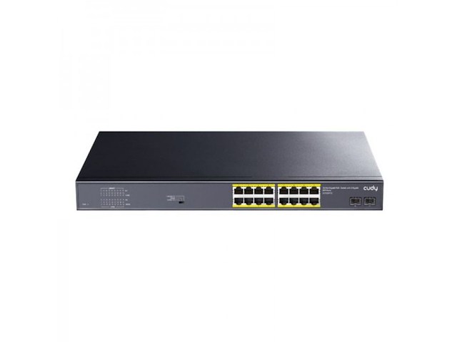 Cudy GS1020PS2 * 16-Port Gigabit PoE+ Switch with 2 Gigabit SFP ports 200W (12999)